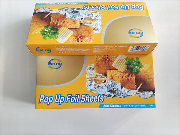 Aluminum Foil 12 × 10.75 Pop Up Foil Sheets Price
