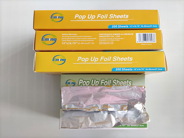 Aluminum Foil 12 × 10.75 Pop Up Foil Sheets Price