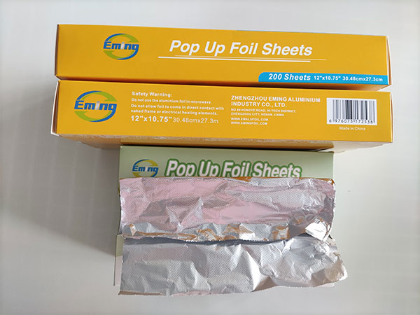 Aluminum Foil 12 × 10.75 Pop Up Foil Sheets Price